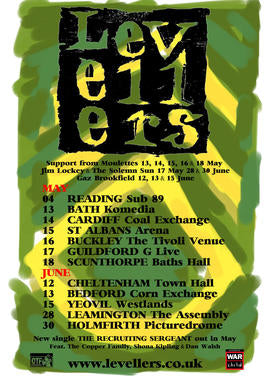 Levellers on tour in May & June