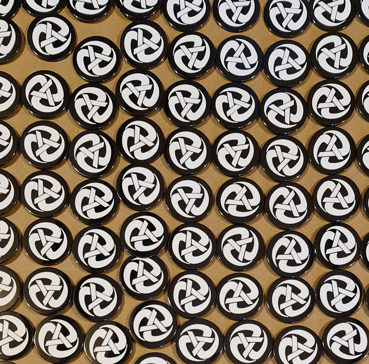 Rolling A Enamel Pin Badge – Levellers