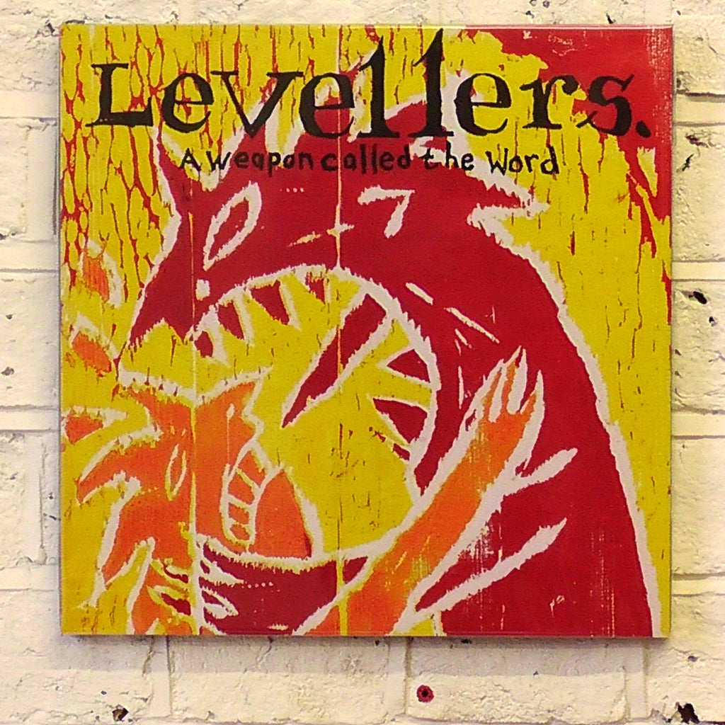 A Weapon Called The Word - Woodblock – Levellers